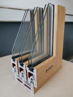 China Fire Resistant UPVC Window Profiles Sliding Door Building Materials DIMEX L127 for sale