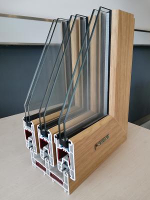 China Fire Resistant UPVC Window Profiles Sliding Door Building Materials DIMEX L127 for sale