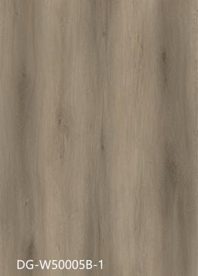 China Unilin Click Wood Grain Rigid Core SPC Flooring Eco Friendly GKBM DG-W50005B-2 for sale