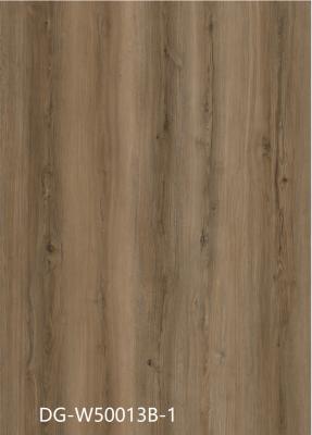 China Click Wood Polyvinyl Chloride SPC Flooring  Eco Friendly GKBM DG-W50013B-1 for sale