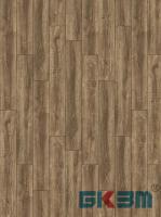 China Waterproof Click Luxury SPC Flooring Plank Knife Grain Oak Dark Brown LS-W8002 for sale