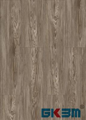 China DP-W82294-1 Walnut Look 6mm SPC Flooring Plank Zero Formaldehyde Waterproof for sale
