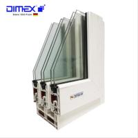 China Sliding UPVC Window Door Profiles Dimex Lotus Series L108 for sale