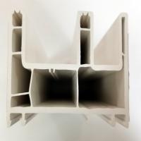 China Greenpy 88 uPVC Profiles Triple Track Door Frame for sale