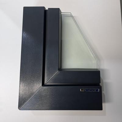 China Dimex L65 High UV White UPVC Profiles For Casement Window Door for sale