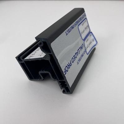 China Gkbm New 60B Brown UPVC Window Profiles For Casement Windows for sale