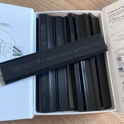 China Germany Dimex PA66 Heat Insulation Strips Thermal Insulation Profile Component for sale
