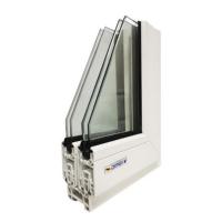 China High UV Sliding Windows And Doors UPVC Profiles Dimex L60 for sale