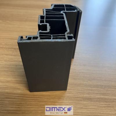 China DIMEX E90 UPVC Casement Window Profiles Sound Insulation for sale