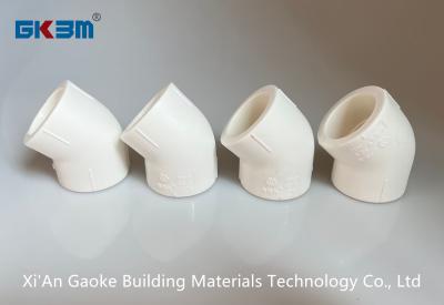 China GKBM Greenpy PPR Pipe Fittings 45 Degree Elbow, Valve, Bypass, Joint, Reducer Tee for sale