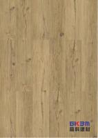 China 5mm Wood Grain SPC Flooring Unilin Click Beach Sunset Burlywood Eco Friendly GKBM MJ-W6003 for sale