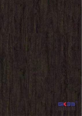 China Eco Friendly SPC Flooring 4mm Waterproof Fireproof E0 Formaldehyde Mocha Black Teak GKBM SY-W3010 for sale