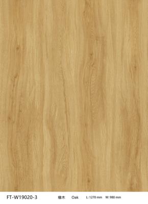 China Oak Grain SPC Vinyl Flooring Click Waterproof Fireproof GKBM FT-W19020 for sale