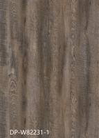 China 4mm SPC Wood Flooring Eco Friendly Flame Resistant Stone Plastic Composite Antique Pine Unilin Click GKBM DP-W82231 for sale