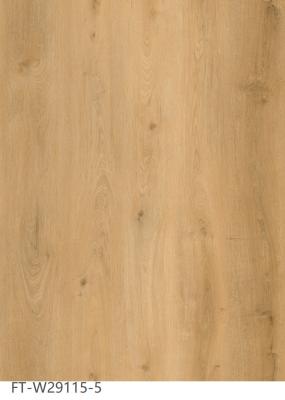 China GKBM FT-W29115-5 1220mm Green Fireproof Click Herringbone Bright Brown Stone Composite SPC Flooring for sale