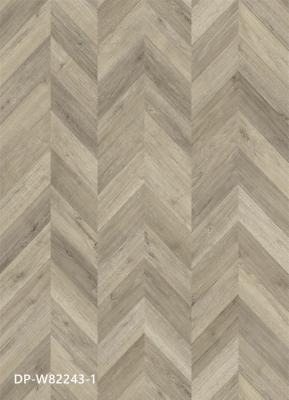 China 0.5mm SPC Luxury Vinyl Flooring Herringbone for sale