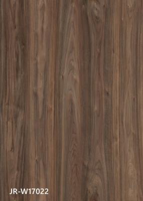 China 1220mm Click SPC Vinyl Flooring Soundproof Walnut Burlywood Wood Grain GKBM JR-W17022 for sale
