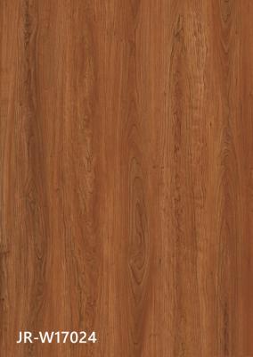 China 183mm SPC Click Flooring Formaldehyde Free Non Slip Unilin Click Cherrywood Burlywood Wood Grain GKBM JR-W17024 for sale