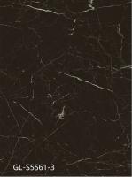 China 5.5mm Dark Brown Marble Vinyl Flooring Recyclable Corrosion Resistant GKBM Greenpy GL-S5561-3 for sale