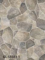 China 7''X48'' Granite Vinyl Flooring High Flexibility Abrasive Unilin Click Beige Granite GKBM GL-S5563-1 for sale