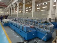 China Cr12 Highway Guardrail Forming Machine 22KW 50Hz Electric Steel Panel Maker 150m/Min Production for sale