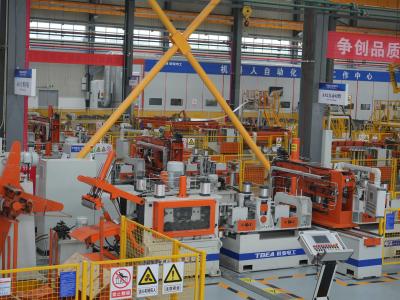 China PLC Controlled Tunnel Bracket Roll Forming Machine 100-150pcs/Hour with 32 Forming Stations for sale