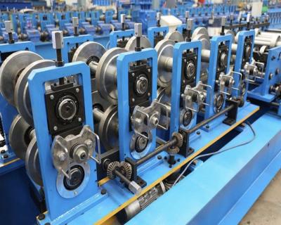 China Fully Automatic CZ Purlin Roll Forming Machine 15KW Motor 1.5-3.0mm Steel Profile Production for sale