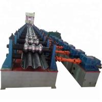 China Highway Guardrail Roll Forming Machine 1.0-5.0mm Thickness 10-30 m/min Speed for Steel Barrier Production for sale