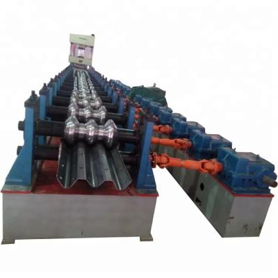 China Highway Guardrail Roll Forming Machine 1.0-5.0mm Thickness 10-30 m/min Speed for Steel Barrier Production for sale