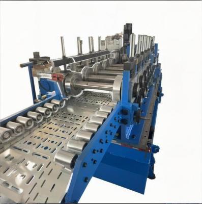 China Customized Automatic Cable Tray Manufacturing Machine with 80mm Shaft and ±0.5mm Tolerance for Electrical Systems for sale