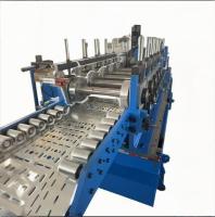 China Customized CU Channel Cable Tray Roll Forming Machine with 80mm Shaft and 1-30m/min Speed for Electrical Systems for sale