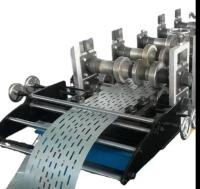 China Cr12MoV Cable Tray Roll Forming Machine with 30m/Min Speed and 80mm Shaft Diameter for sale