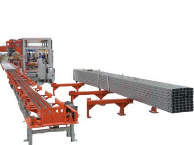 China THRONCH Automatic Welded Steel Pipe Making Machine 1-10 Inch Diameter 100-500 Pipes/Hour for sale