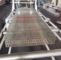 China Hydraulic Cutting Cable Tray Roll Forming Machine with 80mm Shaft and 1-30m/Min Speed for Bridge Manufacturing for sale