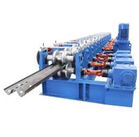 China Highway Guardrail Forming Machine 1.0-5.0mm Steel Processing 10-30m/min Speed for sale