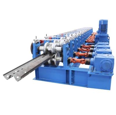 China Highway Guardrail Forming Machine 1.0-5.0mm Steel Processing 10-30m/min Speed for sale