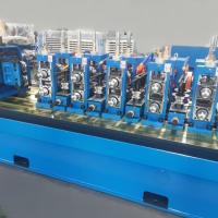 China Industrial Carbon Steel Tube Forming Machine 1-10 Inch Diameter 100-500 Pipes Per Hour 220V PLC Control for sale