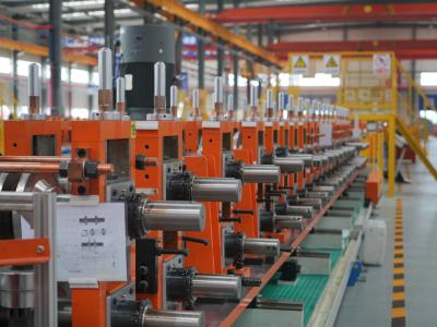China Automatic Steel Sheet Metal Roll Forming Machine with Stacker 1.0-3.0mm Thickness 10-30m/min Speed for sale