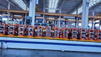 China Automatic Profile Production Line PLC Servo Motor 220V 380V Steel Aluminum for sale