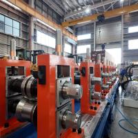 China High Speed Purlin Forming Machine with PLC Control and Hydraulic Cutting for sale