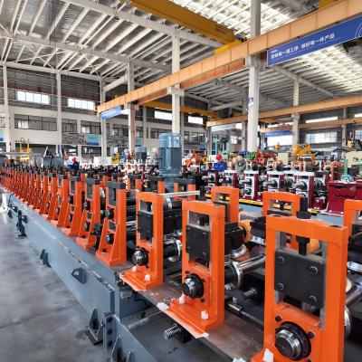 China Galvanized Steel Scaffold Plate Roll Forming Machine 1.0-3.5mm Thickness 220V 380V for sale
