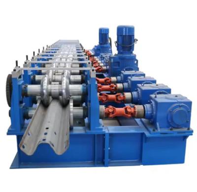 China Highway Guardrail Roll Forming Machine 7.5KW Motor for 1.0-5.0mm Steel Processing for sale
