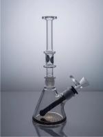 China High Borosilicate Glass 12 Inch Hot Beaker Water Pipe Tobacco Bong 14mm Joint for sale