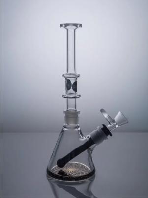 China High Borosilicate Glass 12 Inch Hot Beaker Water Pipe Tobacco Bong 14mm Joint for sale