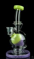 China 18 Inch Borosilicate Glass Bong Beaker Water Pipe for Tobacco Smoking Heavy Duty Hookah for sale
