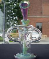 China 9inch Water Pipe Hookah Thick Base W/Arm Perc Tobacco Smoking for sale