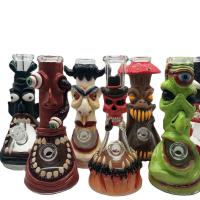 China 7 Inch Borosilicate Glass Water Pipe Bong with Percolator 4mm Thick for sale