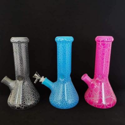 China 8 Inch Beaker Bong Sky High Heavy Tobacco Glass Water Pipe Hookah 6in Borosilicate for sale