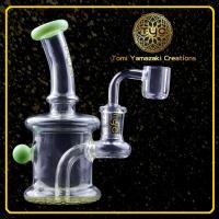 China 7.5 Inch Borosilicate Glass Water Pipe Percolator Bong for Tobacco Smoking OEM Custom for sale