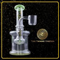 China 7.5 Inch Borosilicate Glass Water Pipe Percolator Bong for Tobacco Smoking OEM Custom for sale
